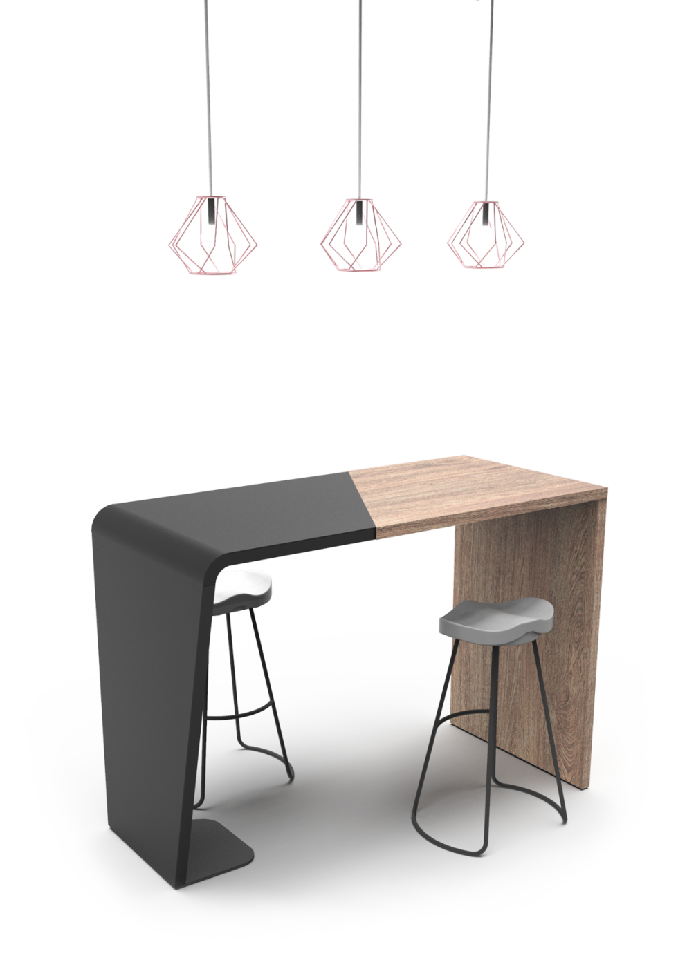 Mod High Table | Industrial Design | QG